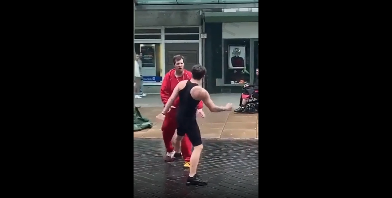 Dude Gets Rocked Quick For Acting Tuff! | TrollAlley.com