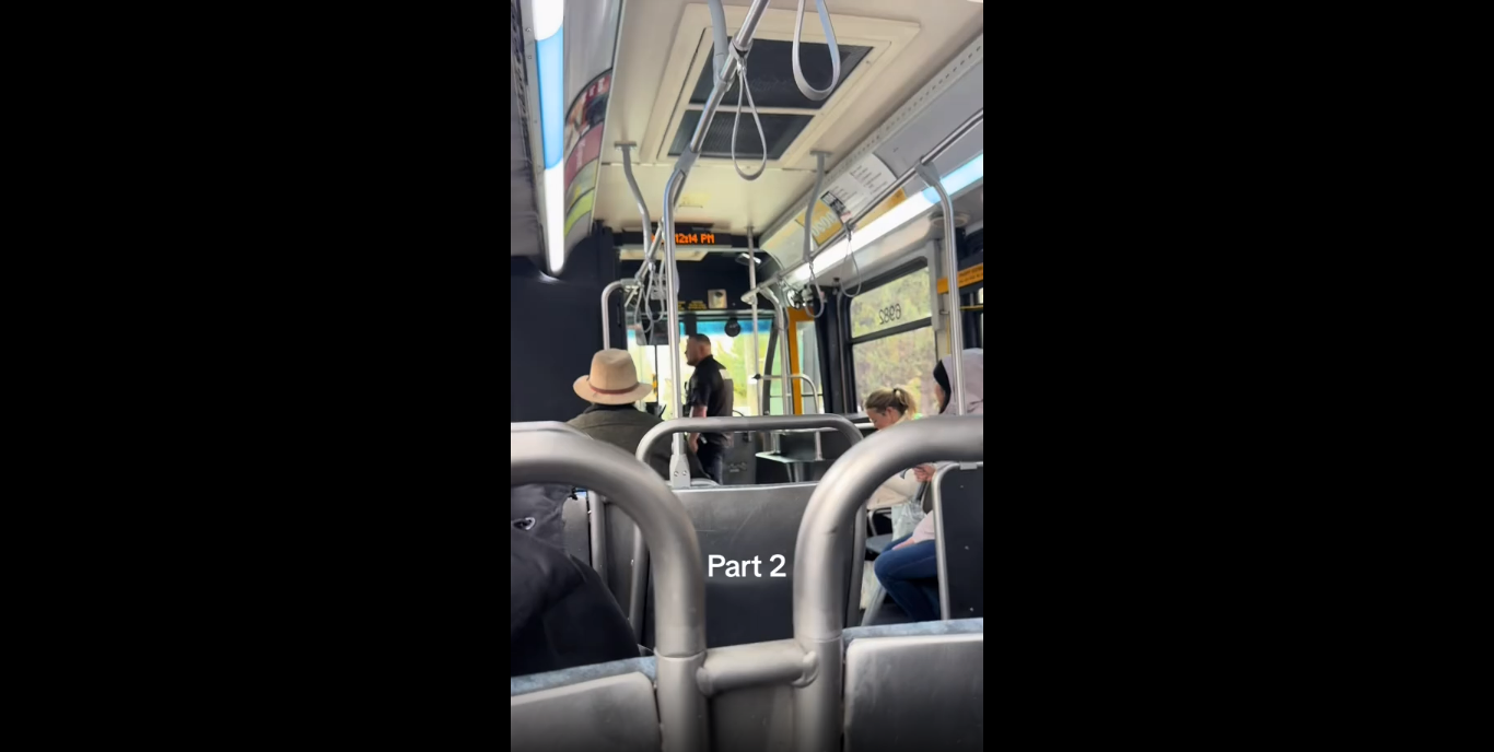 Police Pulled Over Public Transit Bus After Driver Honk At Him For ...
