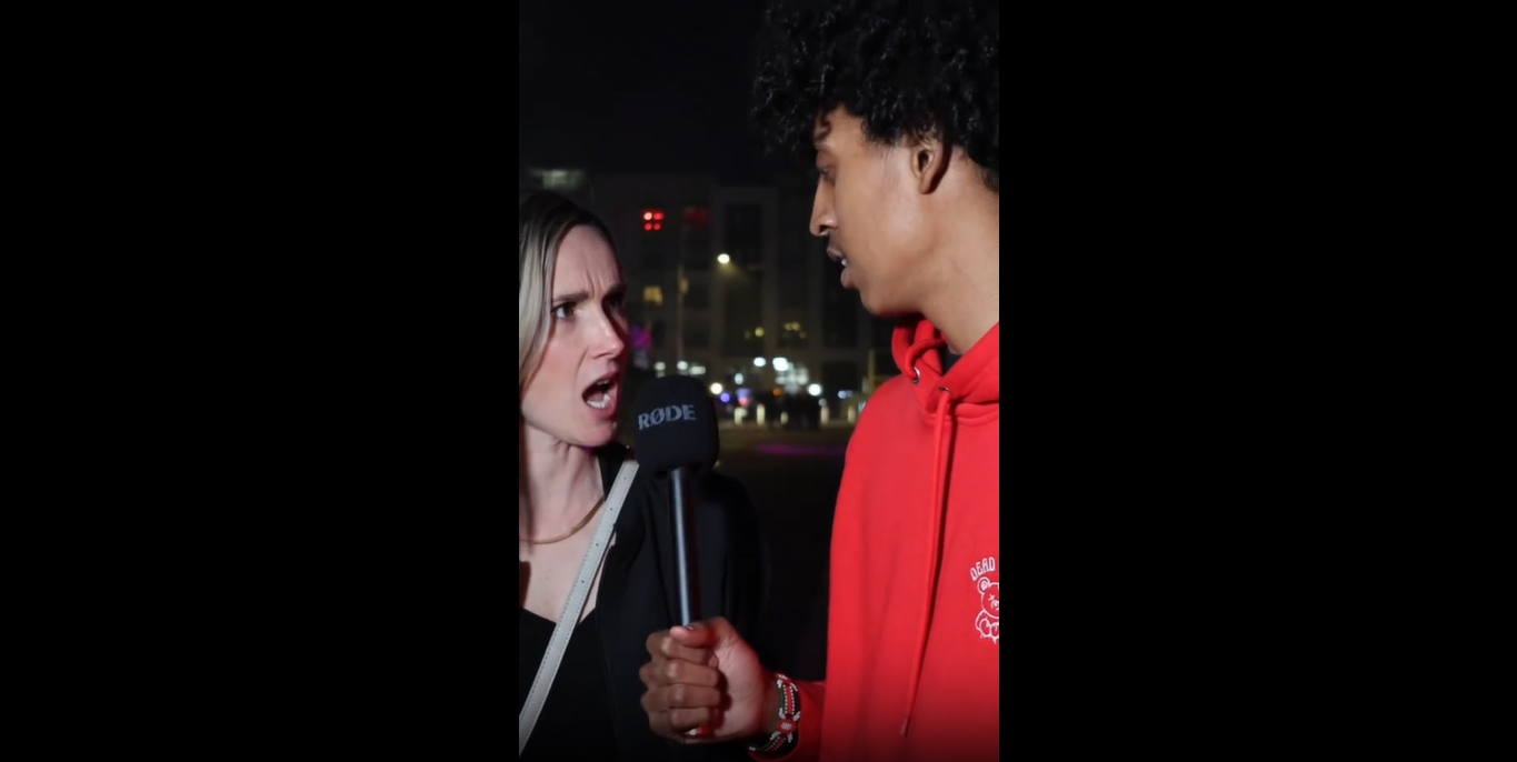 Married Woman Kiss A Man On The Cheek In Front Of Her Husband And He ...