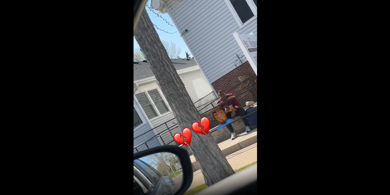 Dude Goes Off After A Guy Was Smoking Some Blues Thru Some Foil On His ...