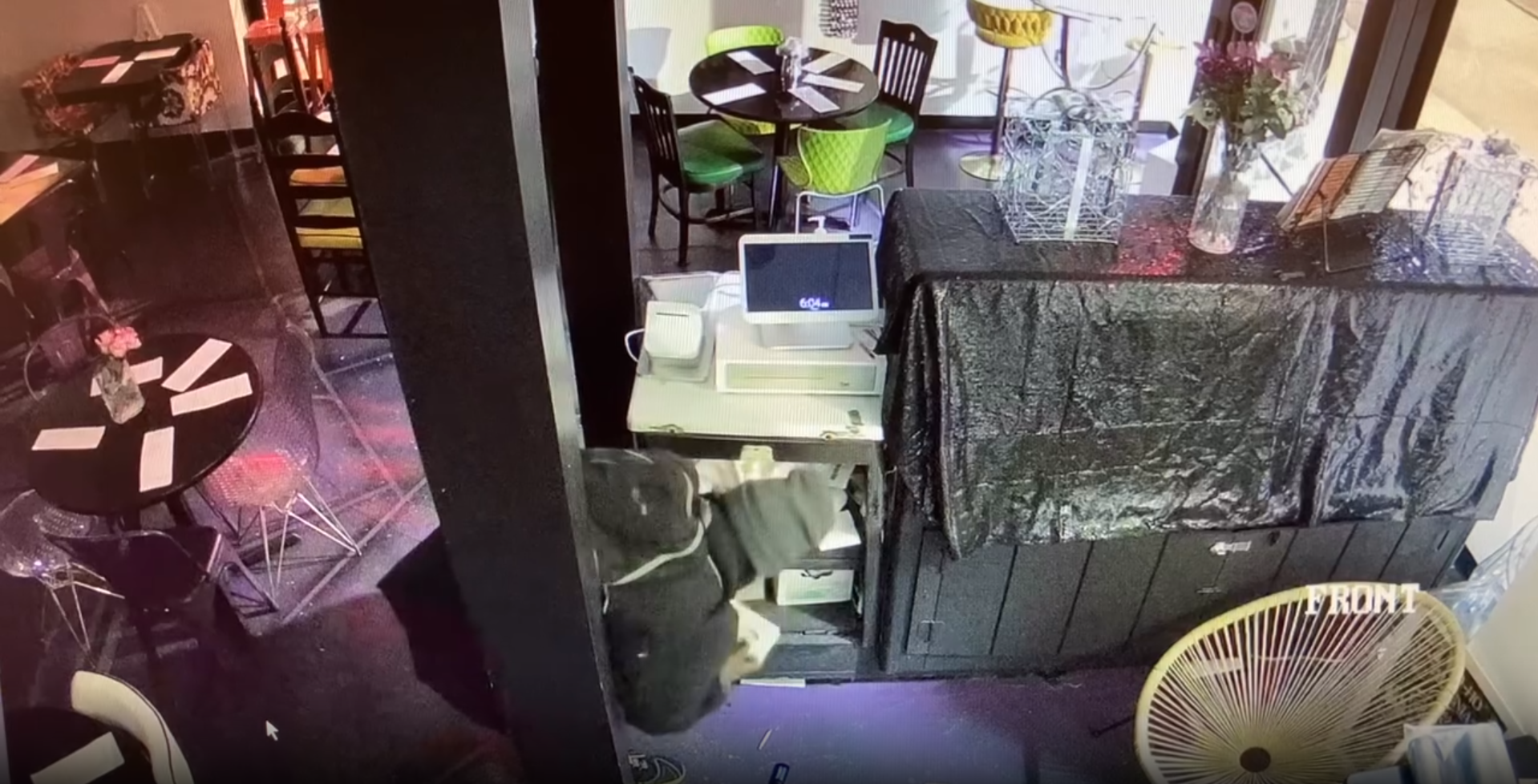 Dude Caught Burglarizing A Local Restaurant Business And Stealing Their ...